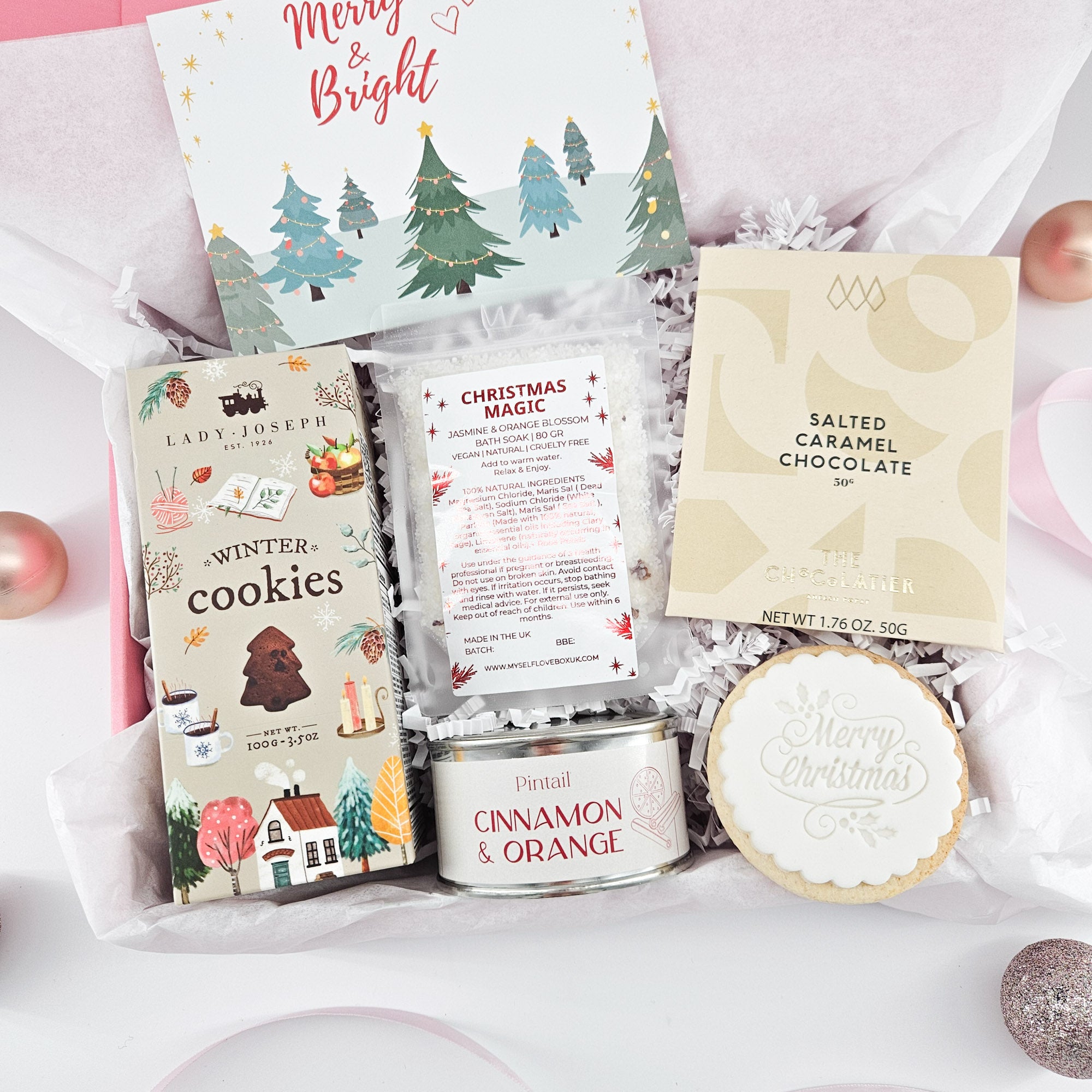 Festive Indulgence | Luxury Christmas Gift Set for Clients – MySelfLoveBox