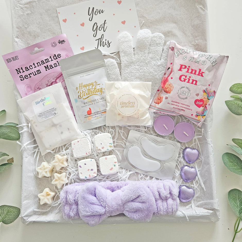 Pamper Gift Sets, Pamper Hamper & Care Package Gift Boxes For Women ...